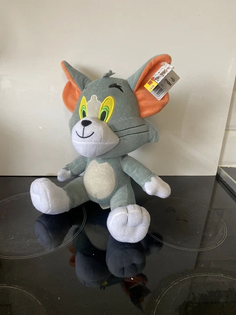 TOM AND JERRY Tom plush soft toy Warner Bros 25cm NWT £11.99 - PicClick UK