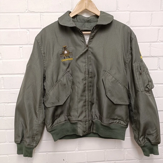 VINTAGE CHAPPERS APACHE Flyers CWU Jacket; Size: Medium 38-40cm US Army ...