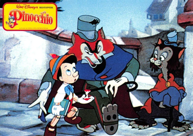 PINOCCHIO ORIGINAL AUSHANGFOTO Walt Disney / Hamilton Luske / Ben ...