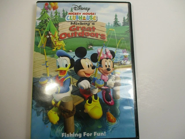 DISNEY MICKEY MOUSE Clubhouse Mickey's Great Outdoors Fishing for Fun ...