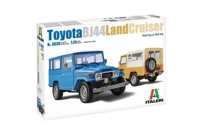 ITALERI 3630S - 1:24 Toyota BJ-44 Landcruiser So./Ha.Top, Model Maki ...