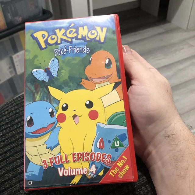 POKÉMON POKE FRIENDS Volume 4 VHS £6.52 - PicClick UK