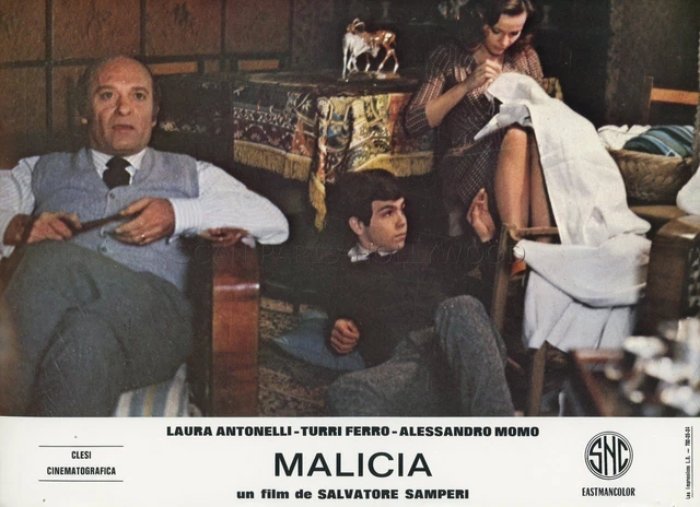 SEXY LAURA ANTONELLI Turri Ferro Malicia 1973 Vintage Photo Lobby Card #5 EUR 15,99 - PicClick FR