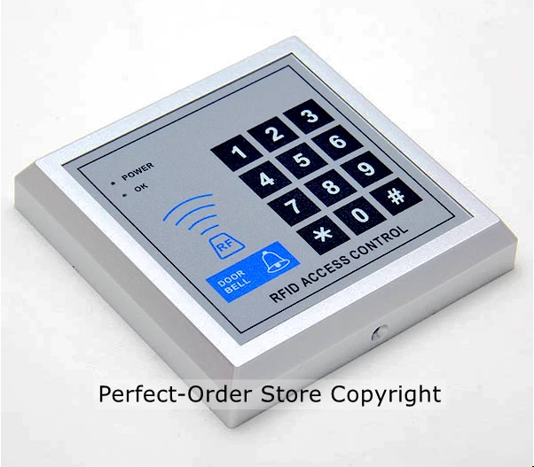 125KHZ RFID CARD&PASSWORD Standalone Door Access Control Keypad USA ...