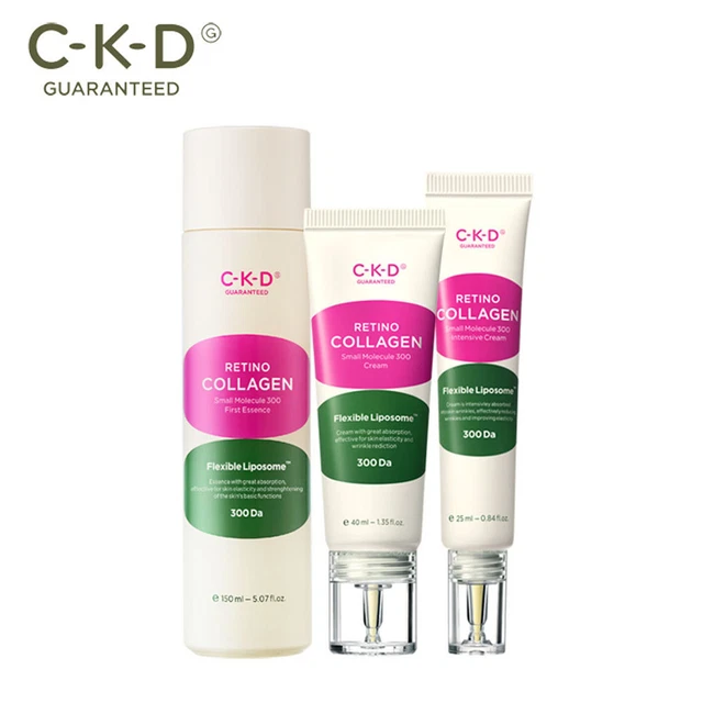 CKD RETINO COLLAGEN Small molecule 300Da 3-item Set Anti-aging K-Beauty $150.22 - PicClick AU