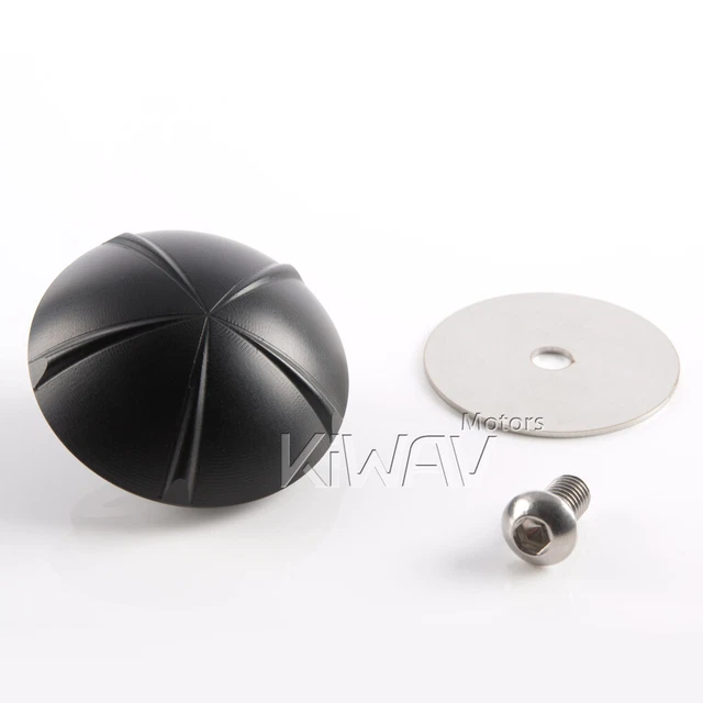 VAWIK CNC ANODIZING Aluminum Wheel Hub Nut Cover Black for Vespa LX S ...
