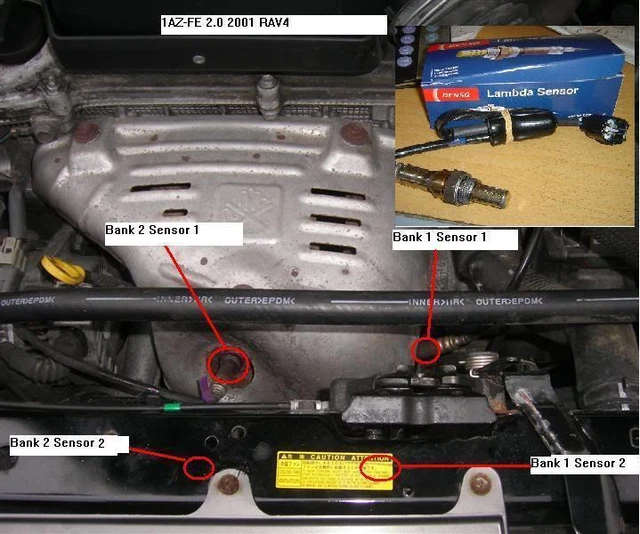 FOR TOYOTA RAV4 Vvti Bank 1 Sensor 1 P1135 A/F Senso Heater Circuit ...