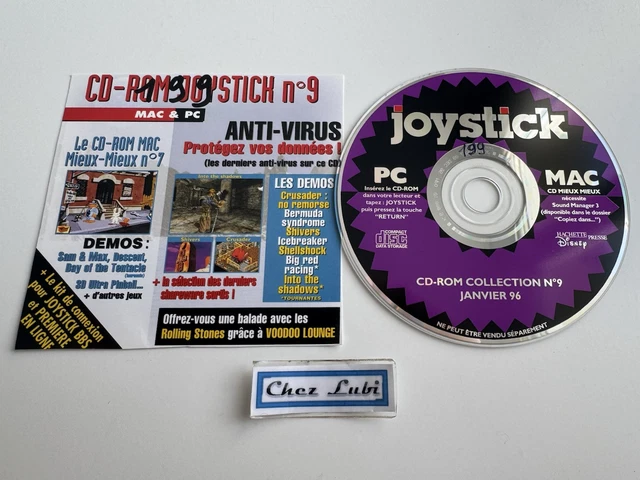 JOYSTICK - CD-ROM Collection 9 - 1996 - Demos Sam & Max… - Promo - PC ...