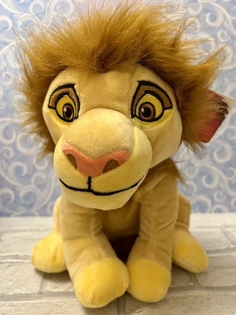DISNEY THE LION King Adult Simba Plush Soft Toy New 12" Brand New with ...