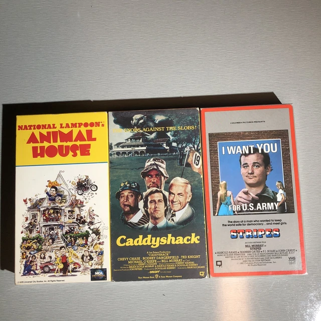 VINTAGE VHS COMEDY Greats Belushi, Chase, Murray £22.40 - PicClick UK