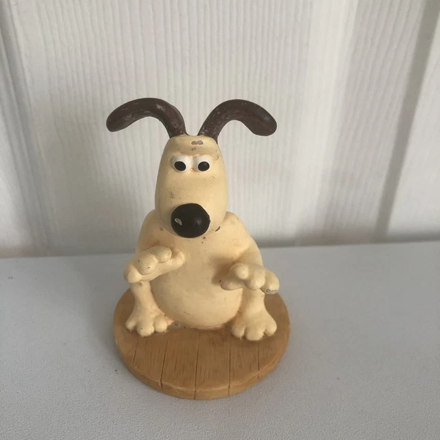 RARE VINTAGE 1989 WALLACE AND GROMIT dog Gromit Figurine Ornament By ...