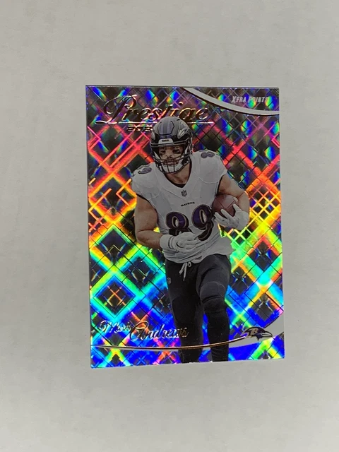 CARTE DIAMANT MARK Andrews 2023 Panini Prestige Football # 25 Baltimore ...