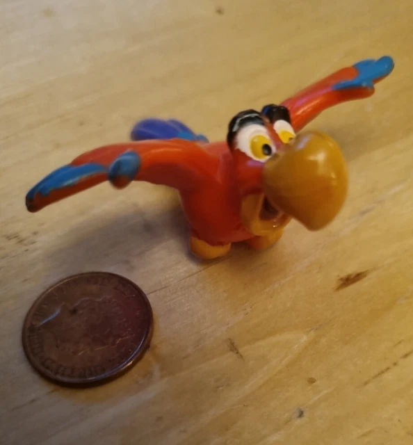 1992 DISNEY VILLAIN Jafar Pet Iago Bird Aladdin Figure Cake Topper ...
