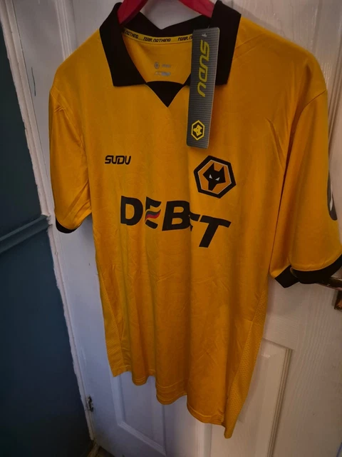 WOLVES 2025/26 HOME Shirt New Strand Larson XL Slim Fit (suit L) £31.89 ...