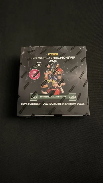 PANINI PDC WORLD Championship 2026 Darts Collection Box EUR 199,99 ...