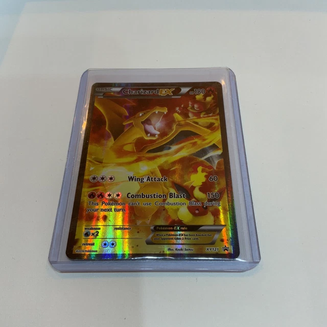 CHARIZARD EX XY121 XY Black Star Promo Pokemon Card Standard Size £17. ...