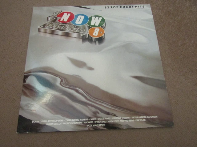 NOW THAT'S WHAT I Call Music 8 - Vinyl LP Album (Original 1986 Press ...