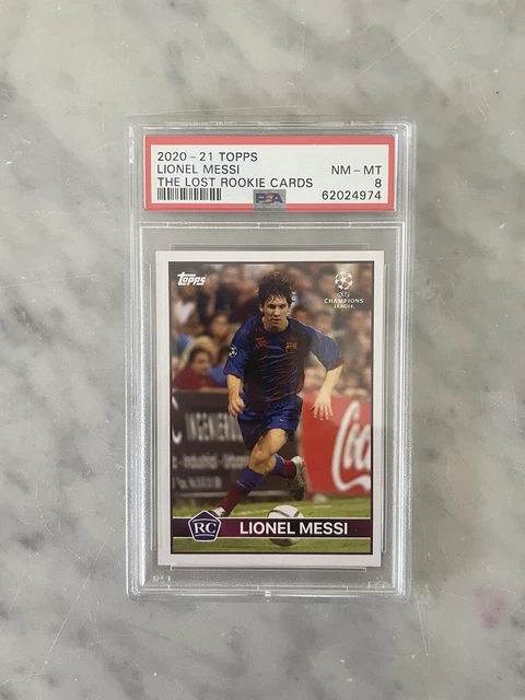 CARTA ROOKIE PERDUTA Lionel Messi PSA 8 top EUR 40,00 - PicClick IT