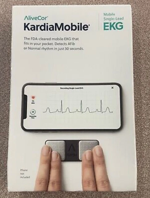 *NEW* ALIVECOR KARDIAMOBILE Personal EKG Monitor Factory $40.00 - PicClick