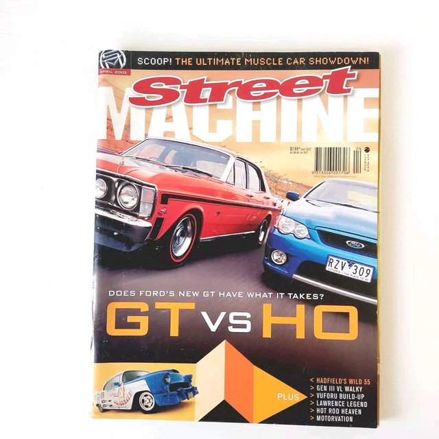 STREET MACHINE MAGAZINE - Poster Inside - April 2003 | Good Condition ...