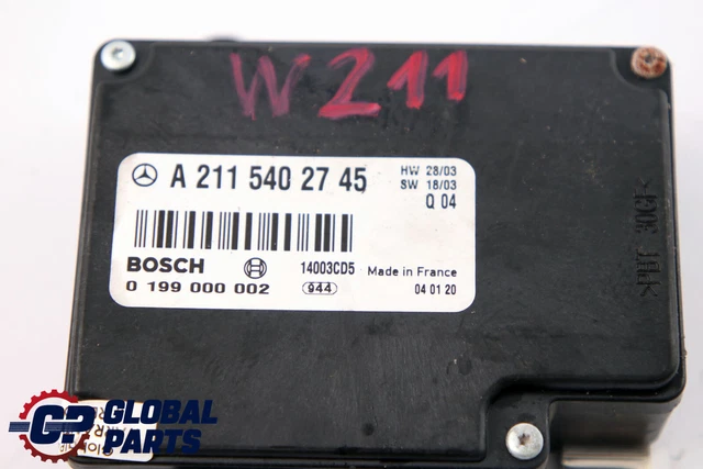 MERCEDES E-CLASS W211 S211 Estate Boot Trunk Battery Control Unit ...