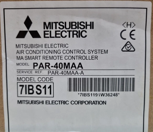 MITSUBISHI ELECTRIC PAR-40MAA telecomando cablato rigido come PAR-41MAA ...