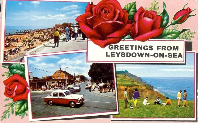 GREETINGS FROM LEYSDOWN on Sea - Multiview - Posted 1960s - Valentine ...
