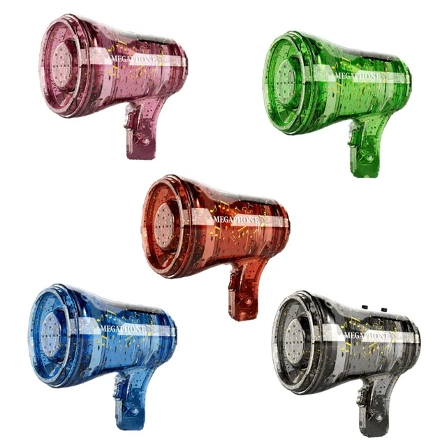 FUN MICROPHONE TOY Voice Changing Device Handheld Megaphone Voice ...