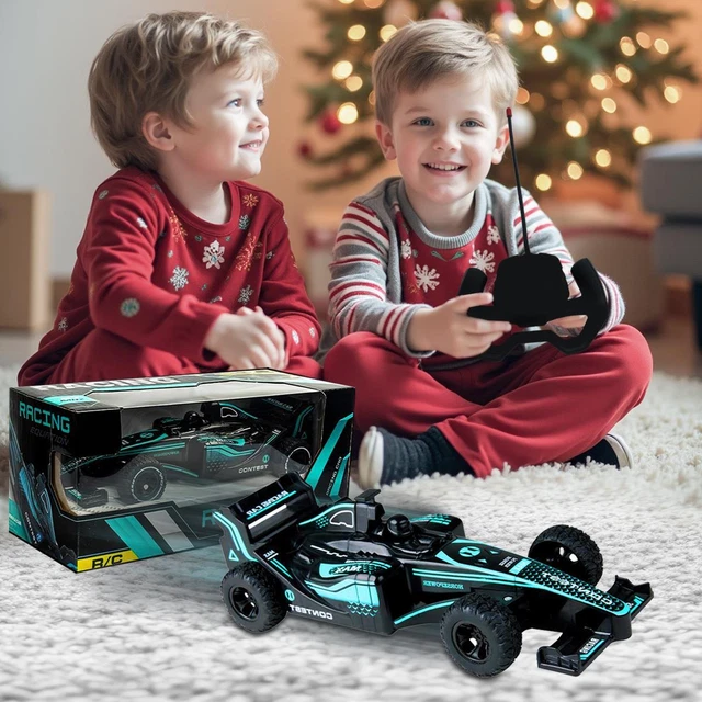 KIDS FORMULA ONE F1 Super Racing High-Tech RC Remote Controlled Car Toy ...