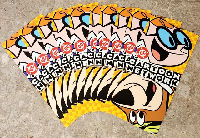 1997 HANNA-BARBERA CARTOON Network DC Yogi Bear / Dexters Lab. Promo ...