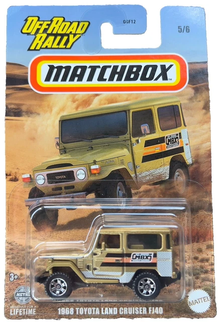 MATCHBOX 1968 TOYOTA Land Cruiser Fj40 Off Road Rally 2024 EUR 11,14 ...