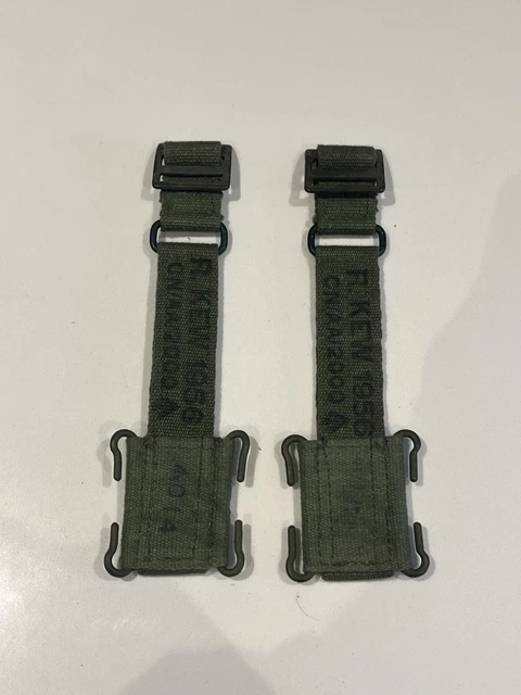 WW2 BRITISH ARMY 1944 Pattern Webbing Brace Attachments Jungle Burma ...