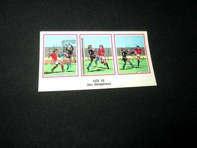 LES LOIS DU JEU image sticker N° 418 FOOTBALL 77 PANINI 1977 EUR 1,99 - PicClick FR