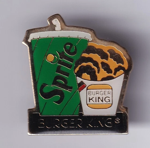 RARE PINS PIN'S .. Coca Cola Coke Restaurant Burger King France Sprite ...