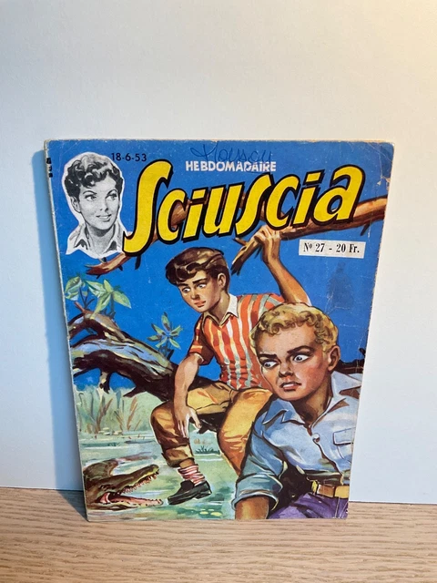 SCIUSCIA HEBDOMADAIRE N°27 PEI 1953 EUR 3,50 - PicClick FR