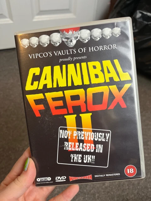 DVD D'HORREUR CANNIBAL FEROX 2 II RARE interdit 1895 Vipco's Vaults of ...