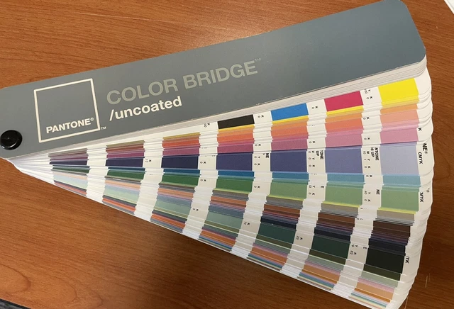 PANTONE COLOR BRIDGE PMS Guide/Swatchbook-First Edition! £47.18 ...