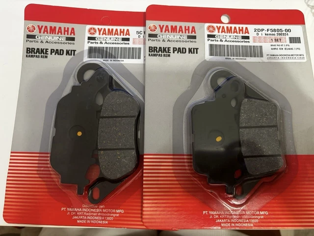 GENUINE YAMAHA NMAX 125cc Scooter Brake Pads 2015-2024 (Front&Back) £27 ...