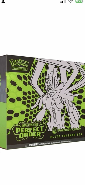 POKÉMON MEGA EVOLUTION Perfect Order Pokemon Center ETB PRESALE $215.00 ...