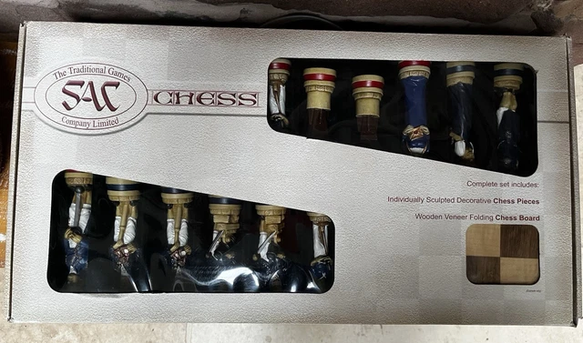 SAC BATTLE OF Trafalgar Hand made chess set £465.72 - PicClick UK