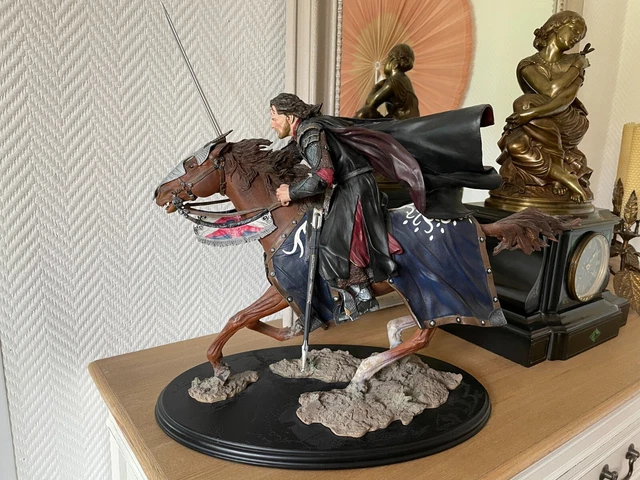SIDESHOW WETA STATUE Aragorn at the Black Gate 1/6 LOTR seigneur des ...