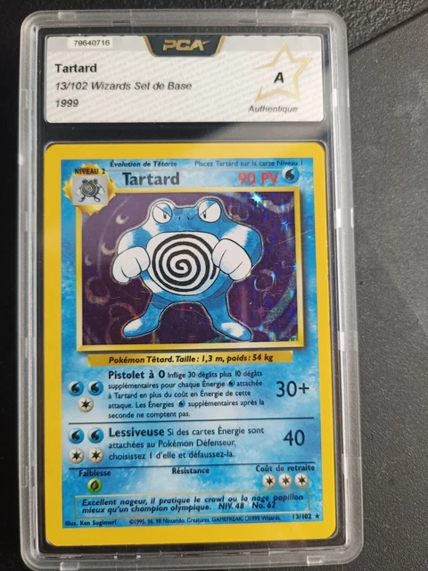 CARTE POKÉMON TARTARD Holo 13/102 - Set de Base - FR - PCA EUR 40,00 ...