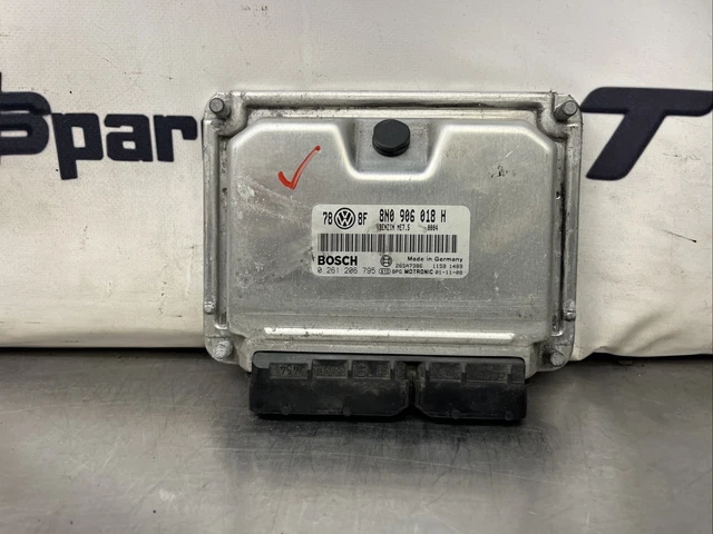 AUDI TT MK1 8N Ecu Engine Control Unit 1.8T Bam 8N0906018H 98-06 Me7.5 ...