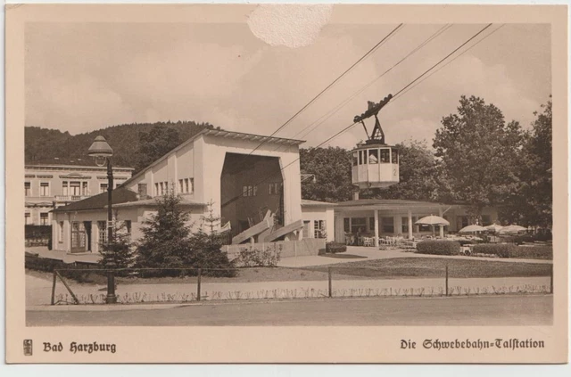 ALTE AK FOTO Bad Harzburg, die Schwebebahn-Talstation EUR 1,00 ...