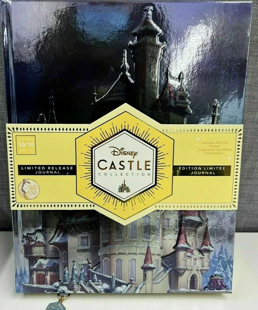 DISNEY BELLE CASTLE Collection Journal 10/10 Limited Edition !! NEW ...