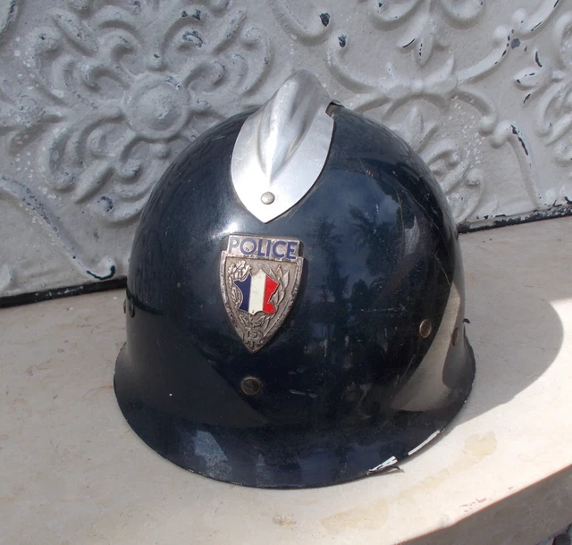 CASQUE ANCIEN POLICE Française EUR 44,99 - PicClick FR