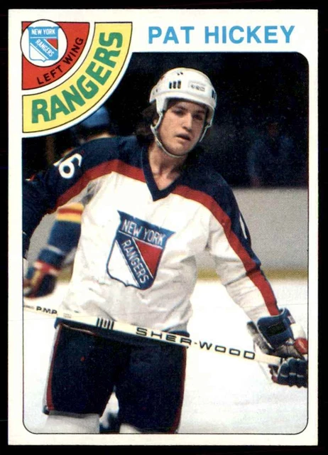 1978-79 TOPPS CARTES hockey Pat Hickey Rangers de New York #112 EUR 3 ...