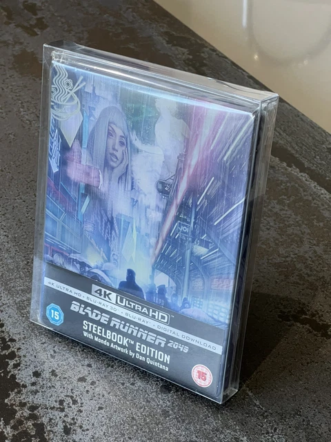 BLADE RUNNER 2049 (4K Ultra HD + 3D + 2D Blu-ray) Steelbook As New ...