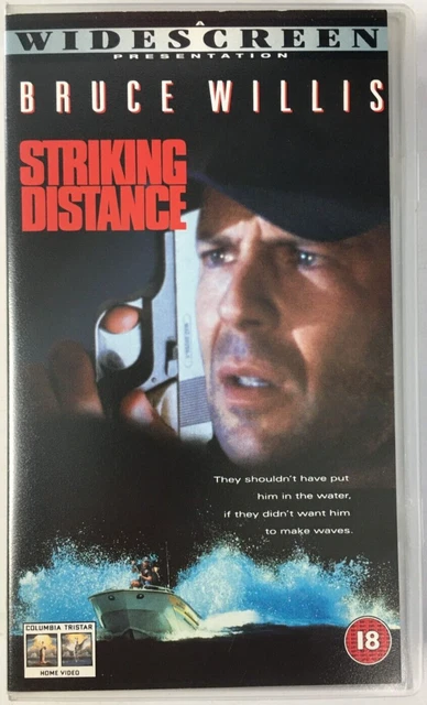 STRIKING DISTANCE (1993) VHS PAL 1995 Release Widescreen Dolby Surround ...