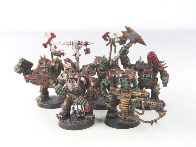 (7519) NOBZ MOB Space Orks Ork 40k Warhammer £16.65 - PicClick UK